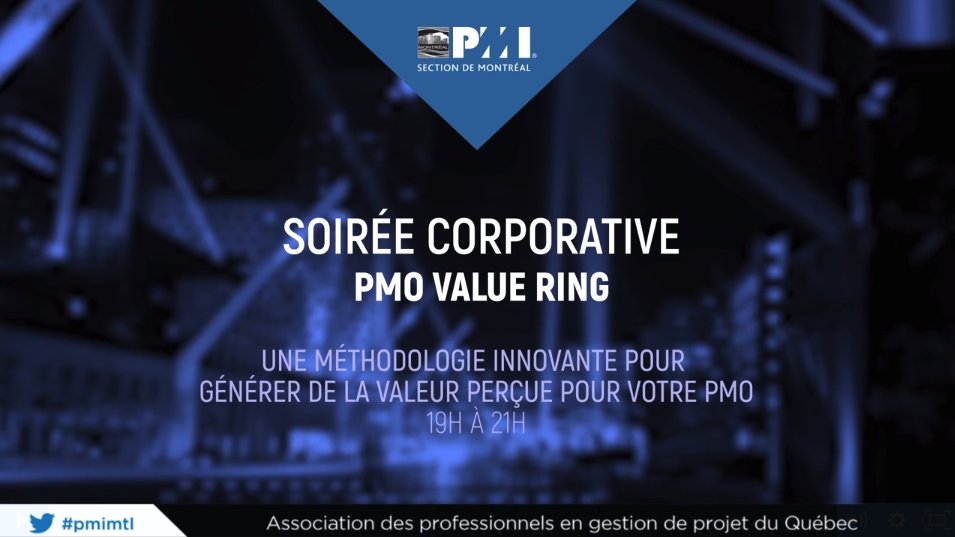 PMO Value Ring | PMI Montréal