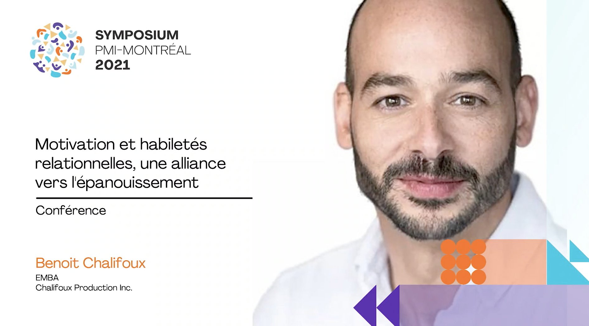 2021-05-10_Symposium 2021_Benoit Chalifoux | PMI Montréal